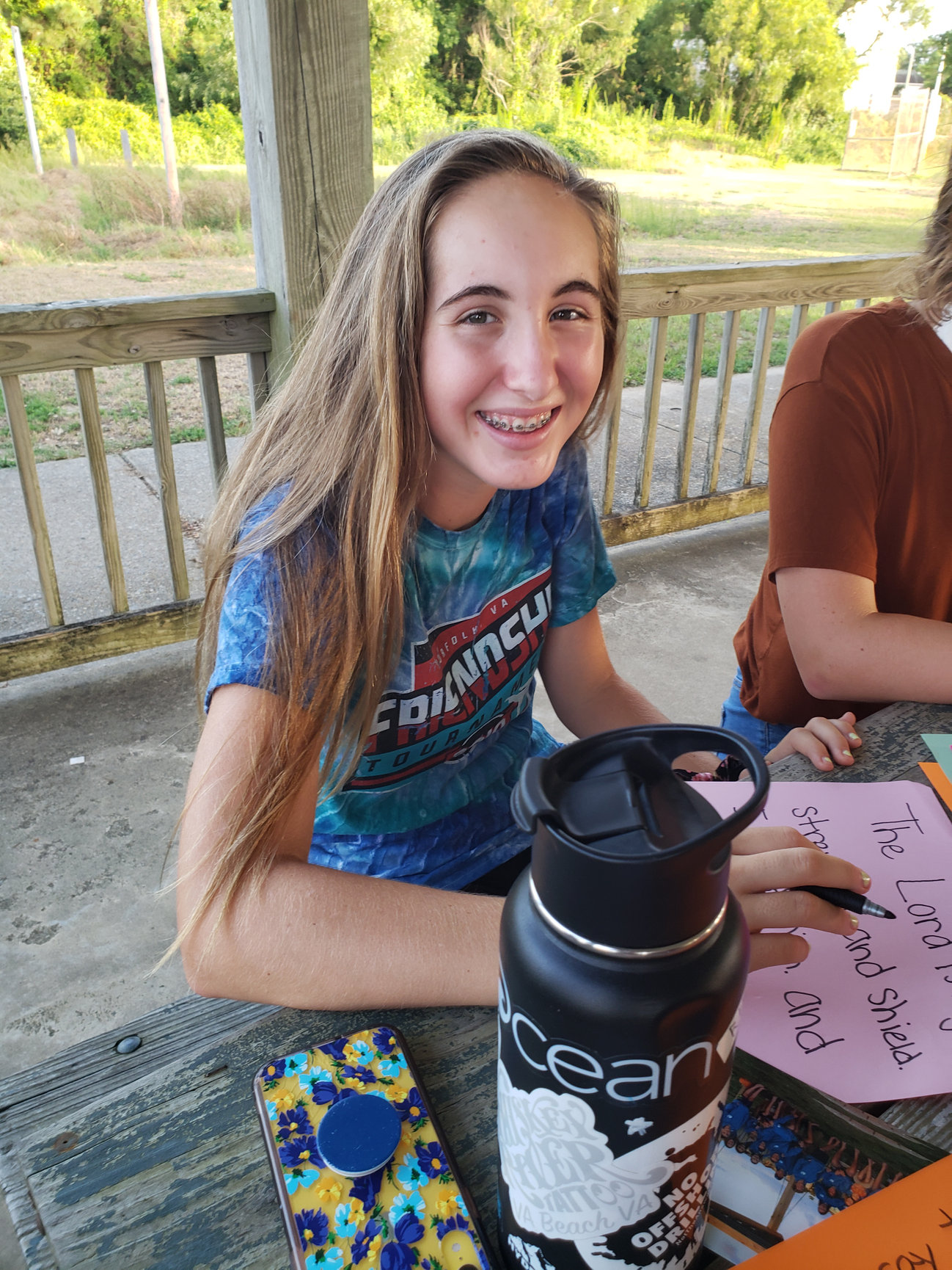 Duck UMC Youth Send Letters to Spring Arbor - Duck Church