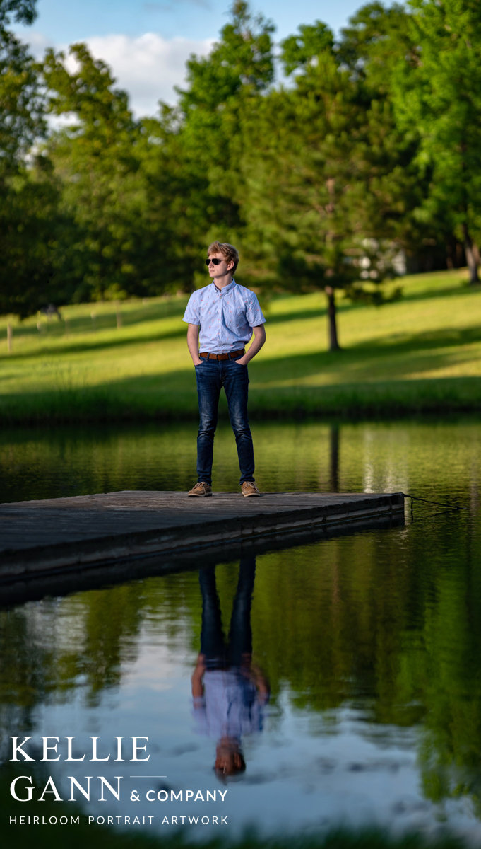 Matt's Senior Portrait Session - Kellie Gann & Company