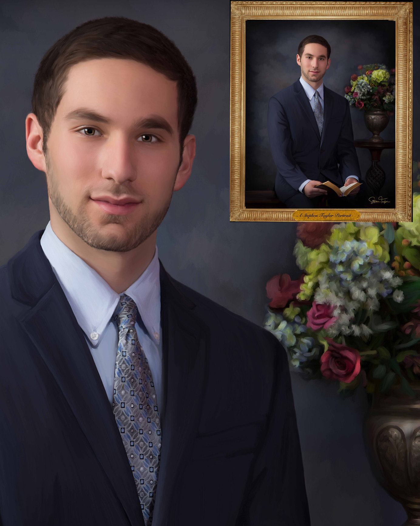 Home - Stephen Taylor Portrait Artist
