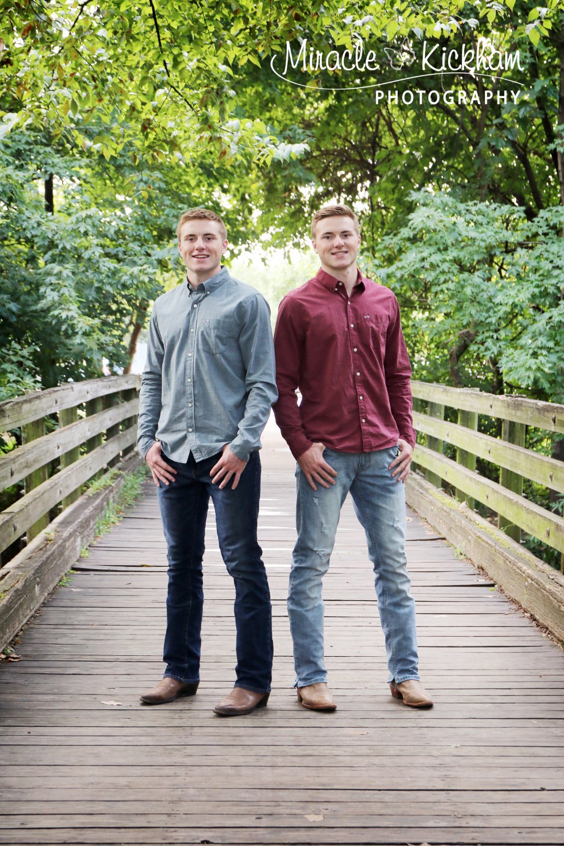 Dylan & Logan Williams -Bleed Purple and Black - Miracle Kickham ...