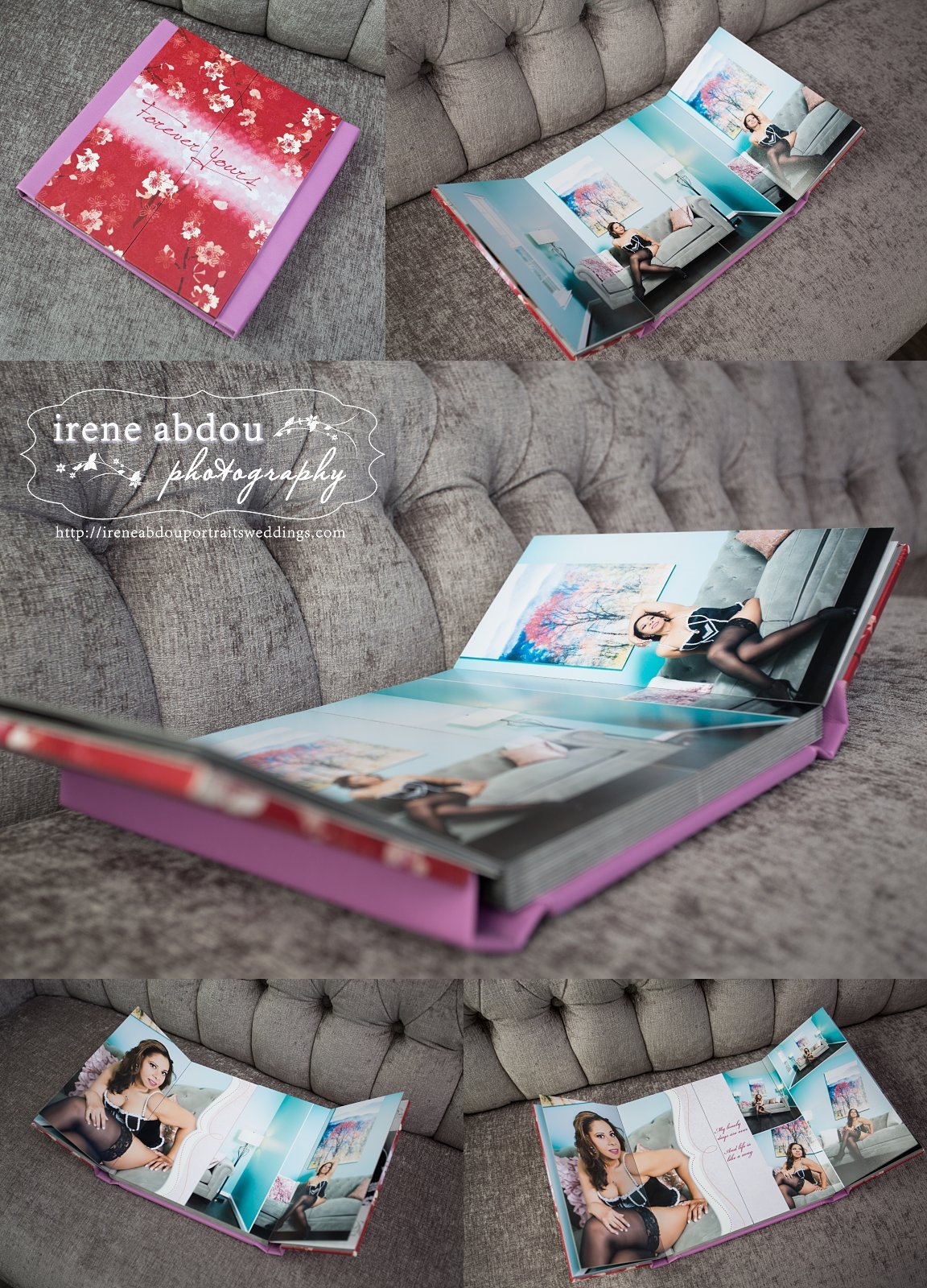 N's Perfectly Sophisticated Boudoir Photo Album