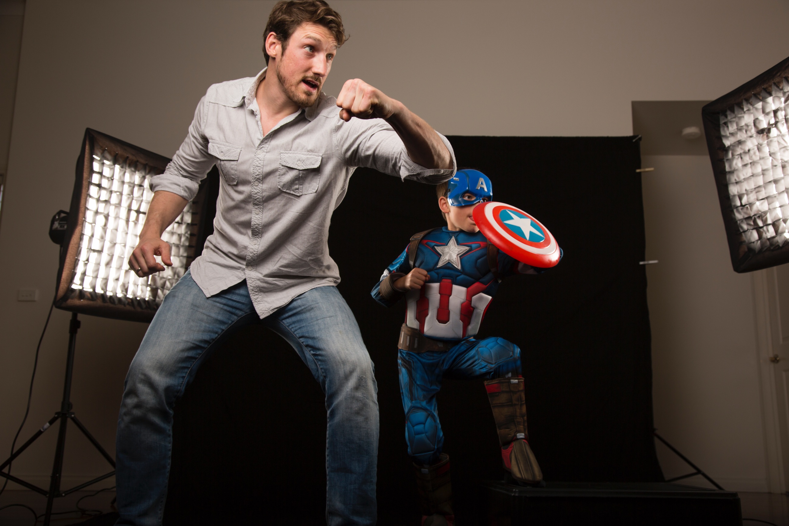 Superheroes and Princesses - sandra lee photography