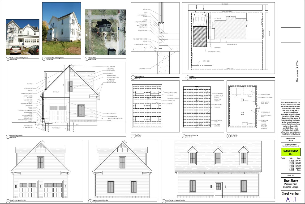 Construction Drawings - Catherine Renae Thomas Design Co.