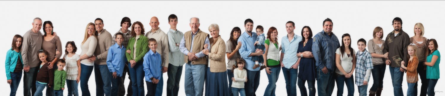 Panoramic Families - Ted York Photography