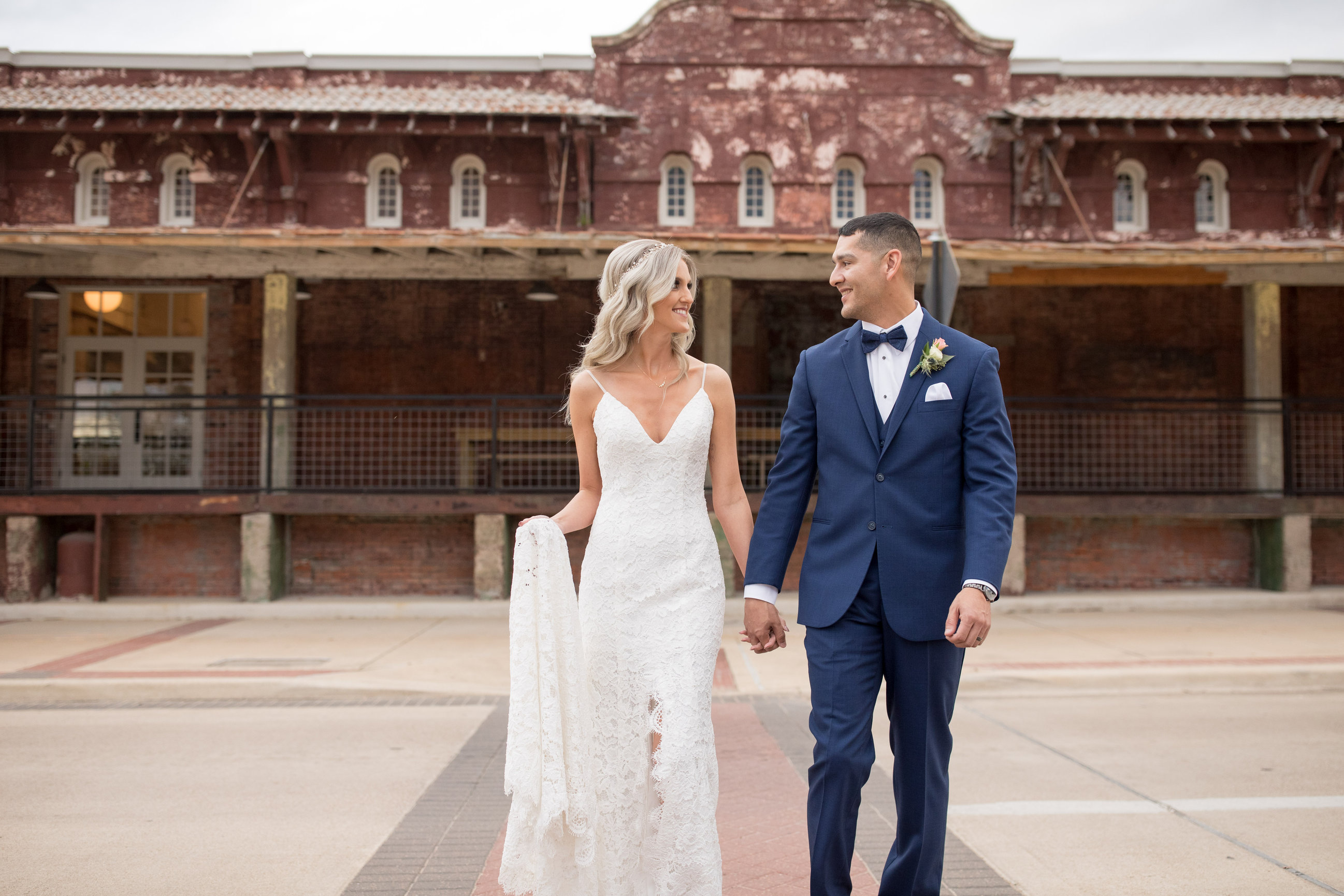 Megan + David - Pedigo Photography | Wedding | Ice House on Main | Bryan