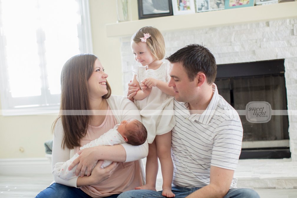 Newest Member { Newborn Family Portraits } - {Sweet Light Studio ...