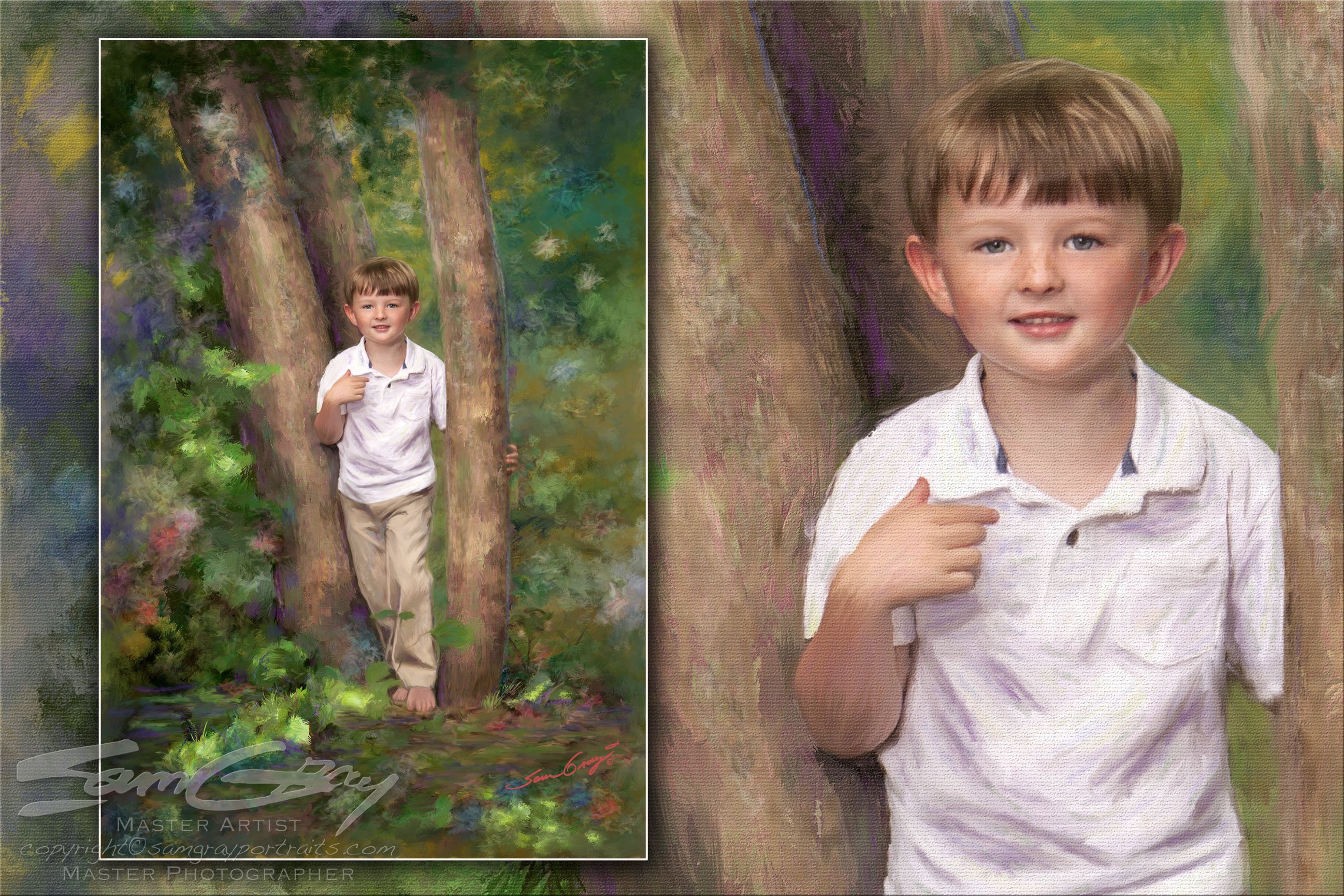 Raleigh Master Portrait Painter & Photographer | Sam Gray