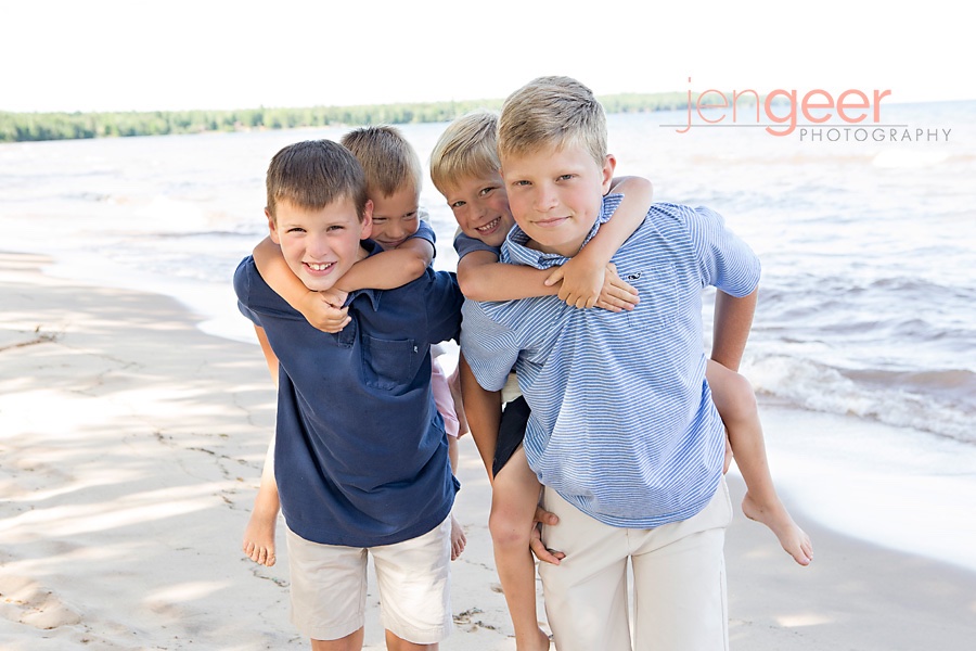 Family Vacation - Personal - Rabbit Bay, Michigan - Jen Geer Photography