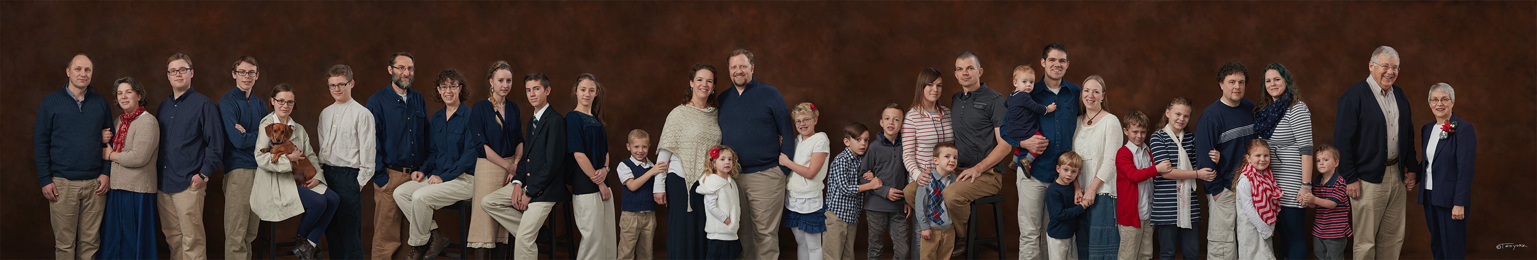 Panoramic Families - Ted York Photography
