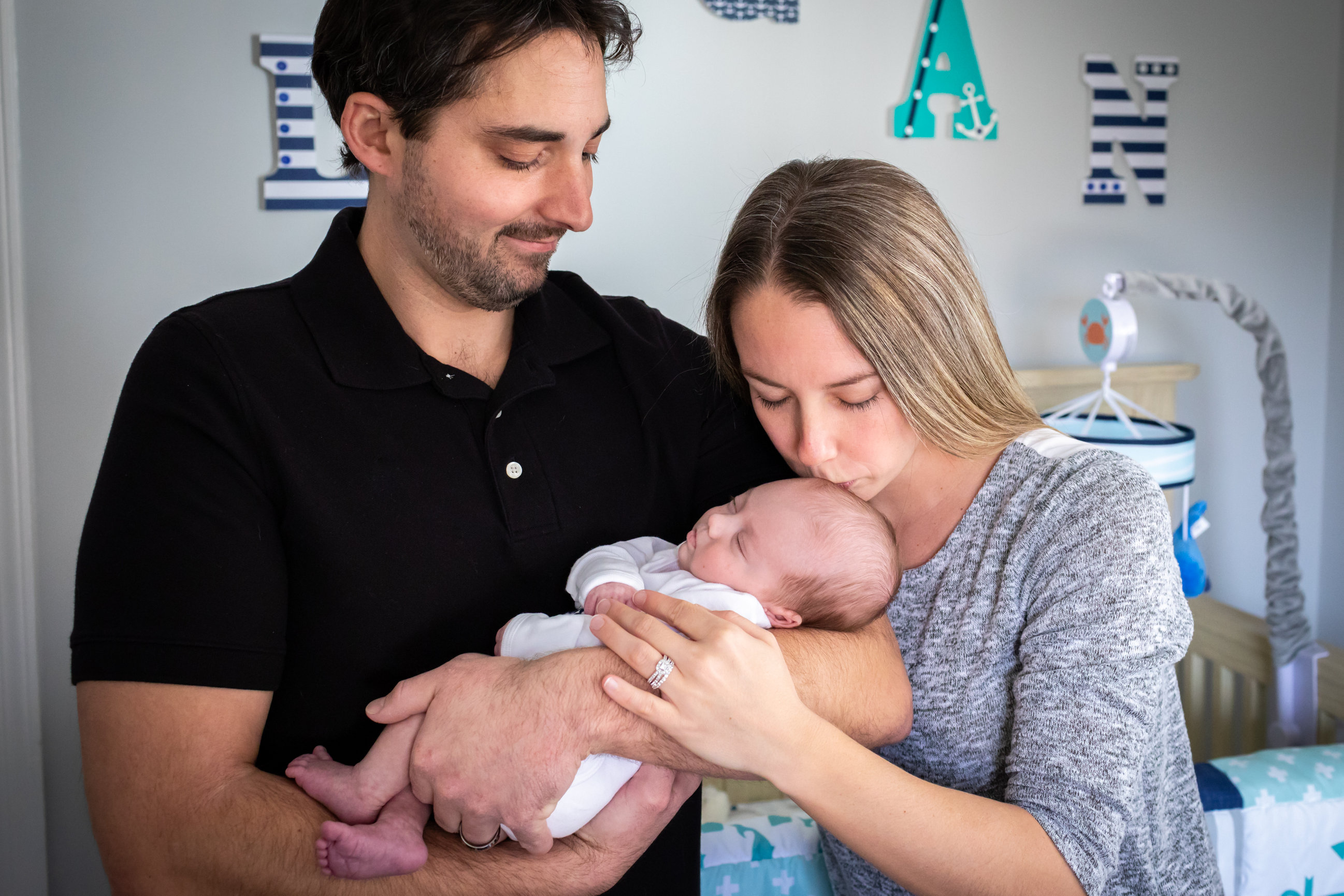 Welcome Baby Logan to the World - Micciche Photography