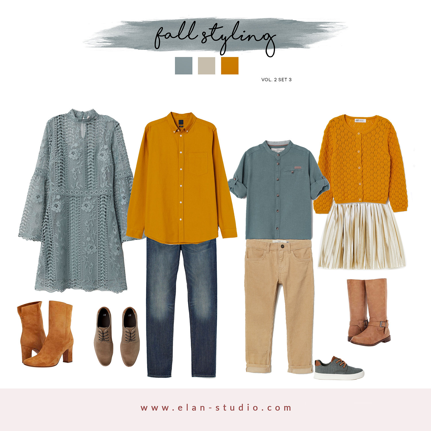 What to Wear for a Fall Photo Session, 2019 Edition - Elan Studio