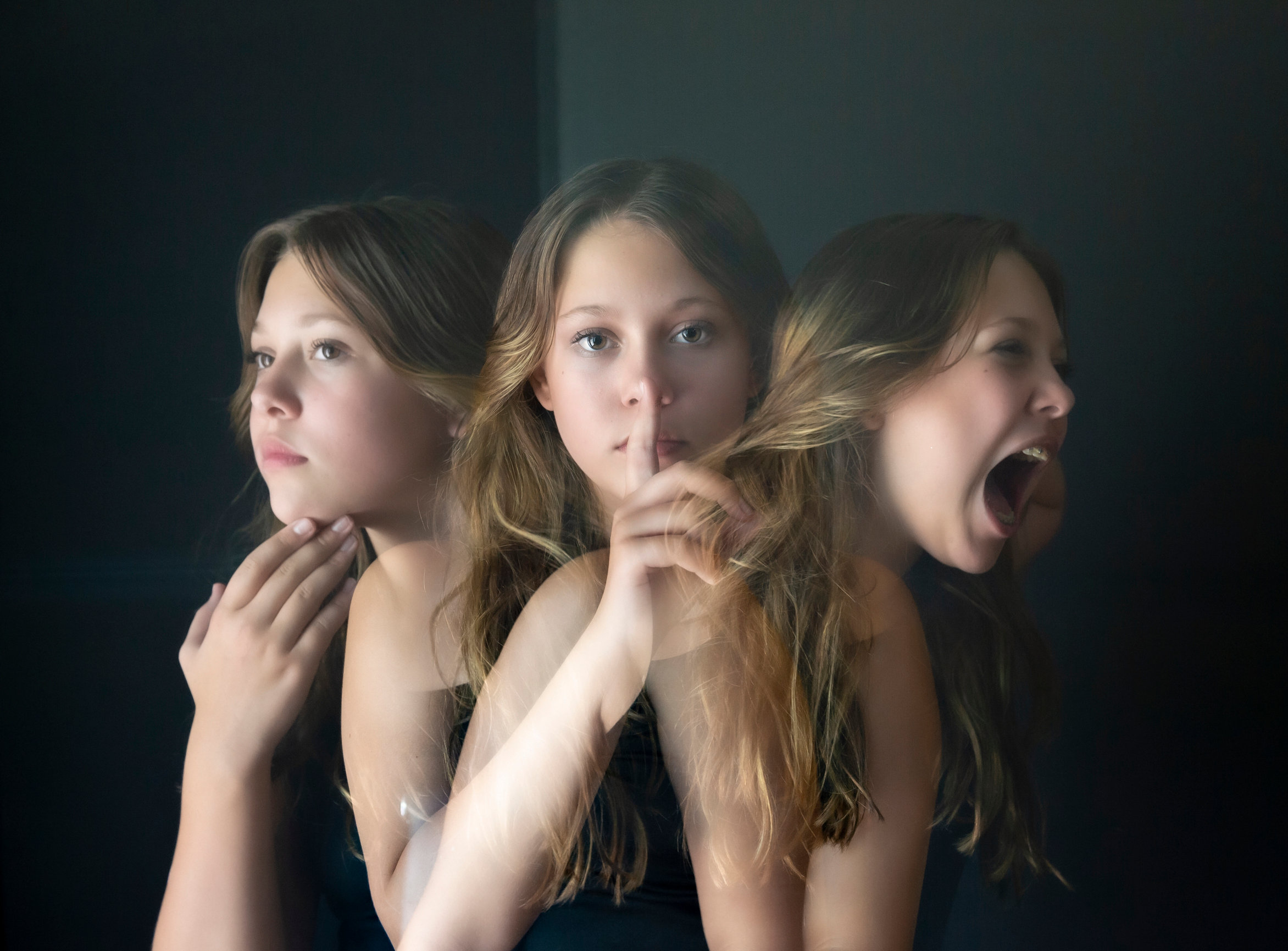 Triple Exposure Photoshoot