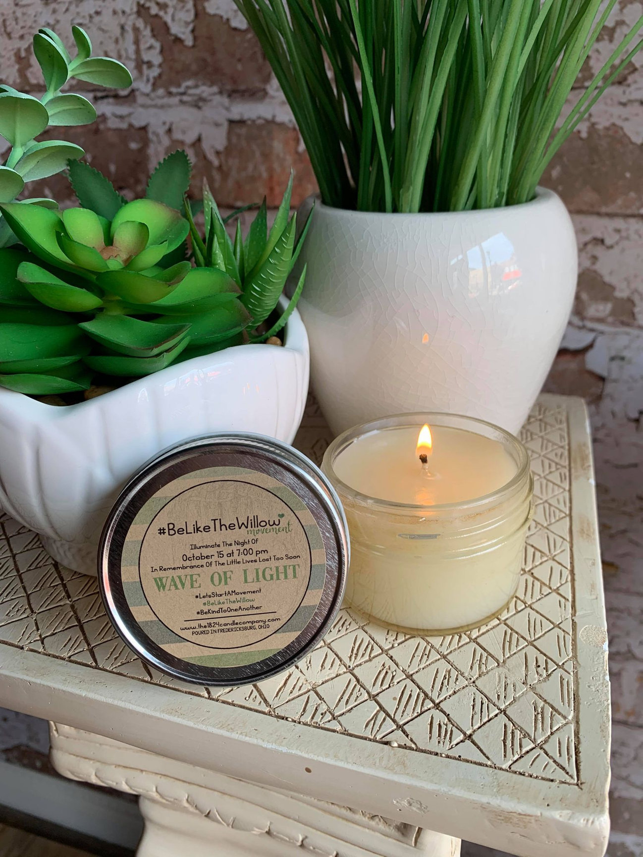 Wave Of Light Candles - Be Like The Willow