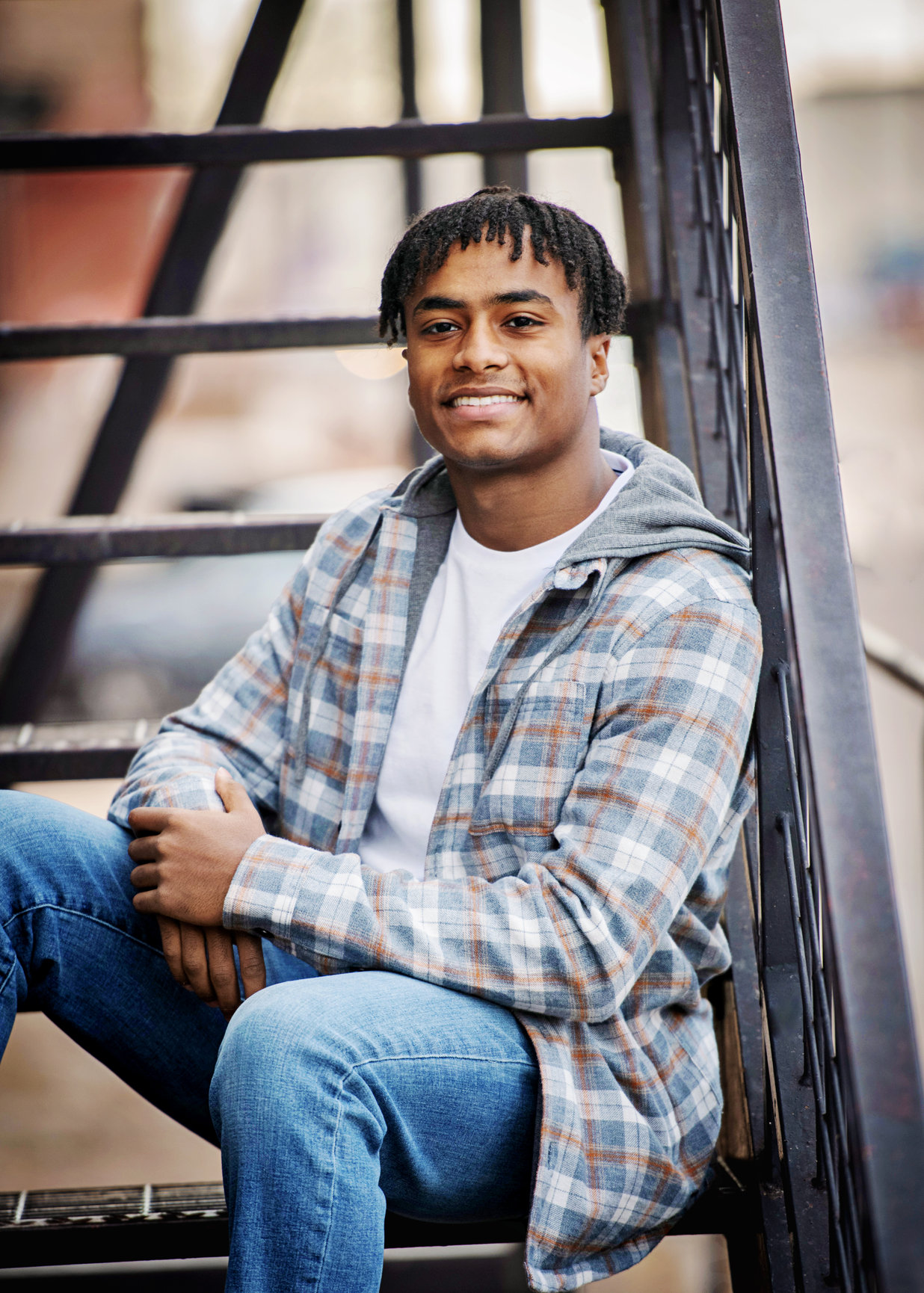 Baruch's Silver Senior Portrait Session - Center Stage Seniors
