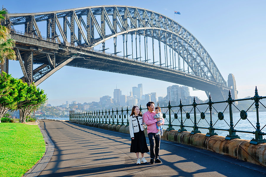 Hello Sydney Harbour - Portrait Photographer