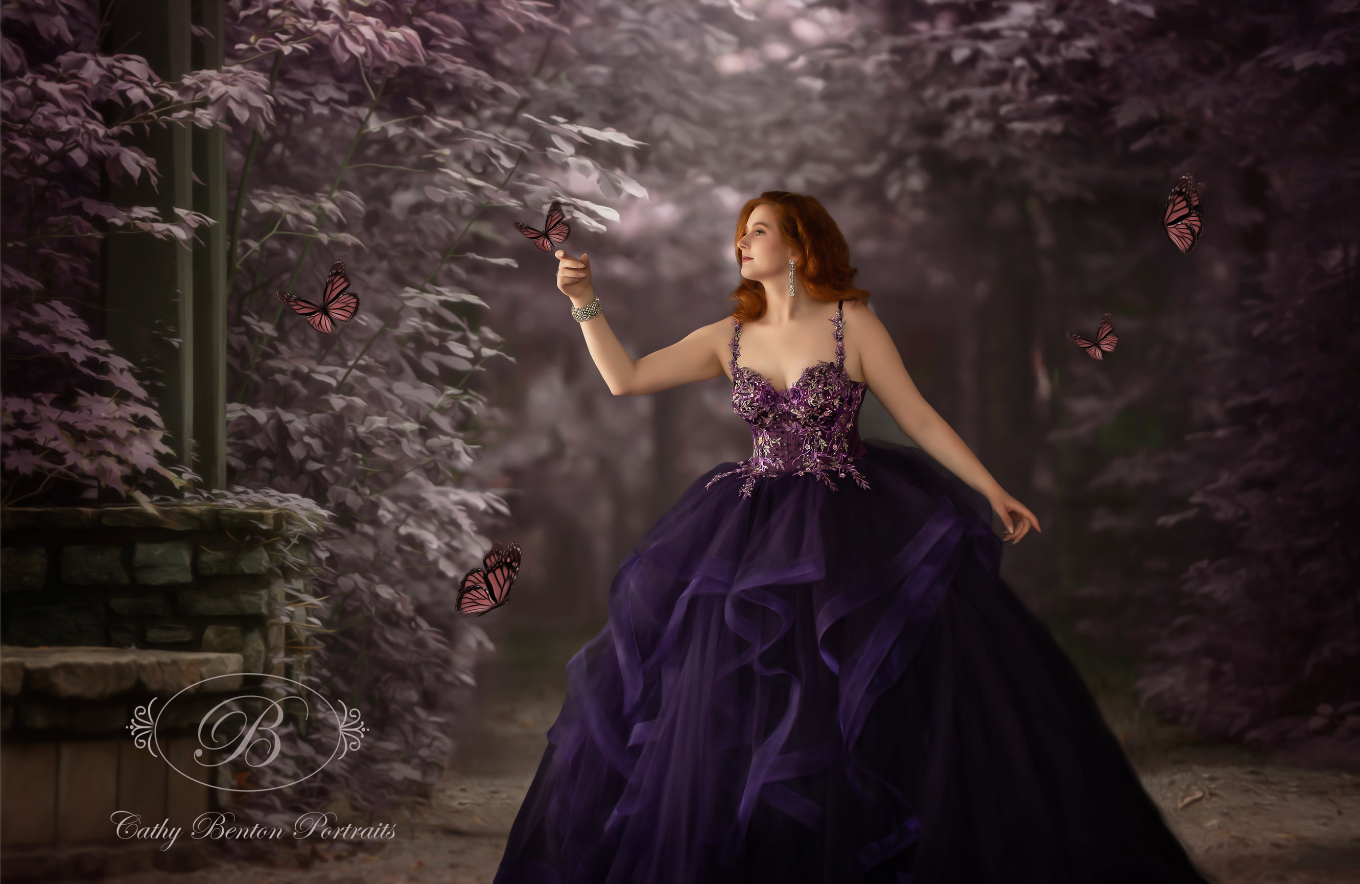 Purple Majesty - Cathy Benton