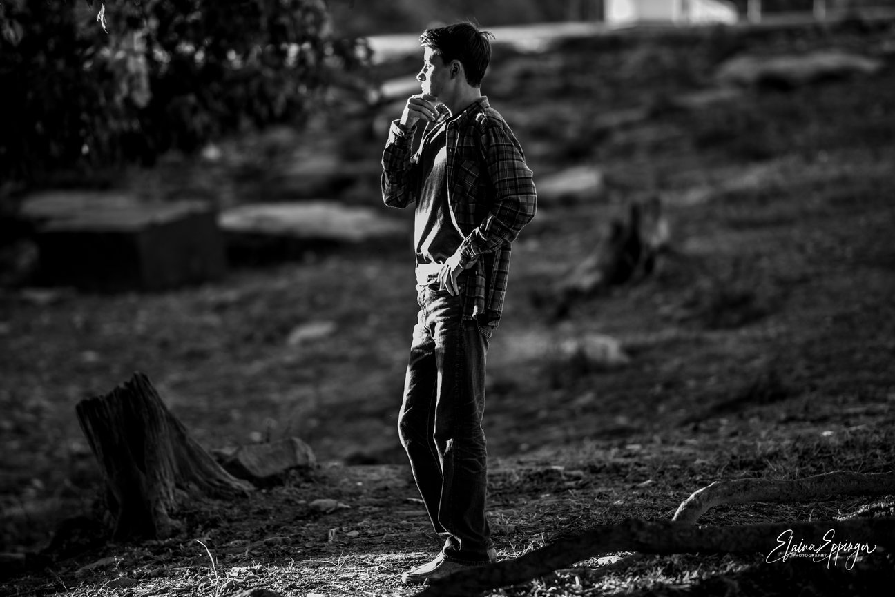 Ben Lyons: Butler High School Senior - Elaina Eppinger Photography