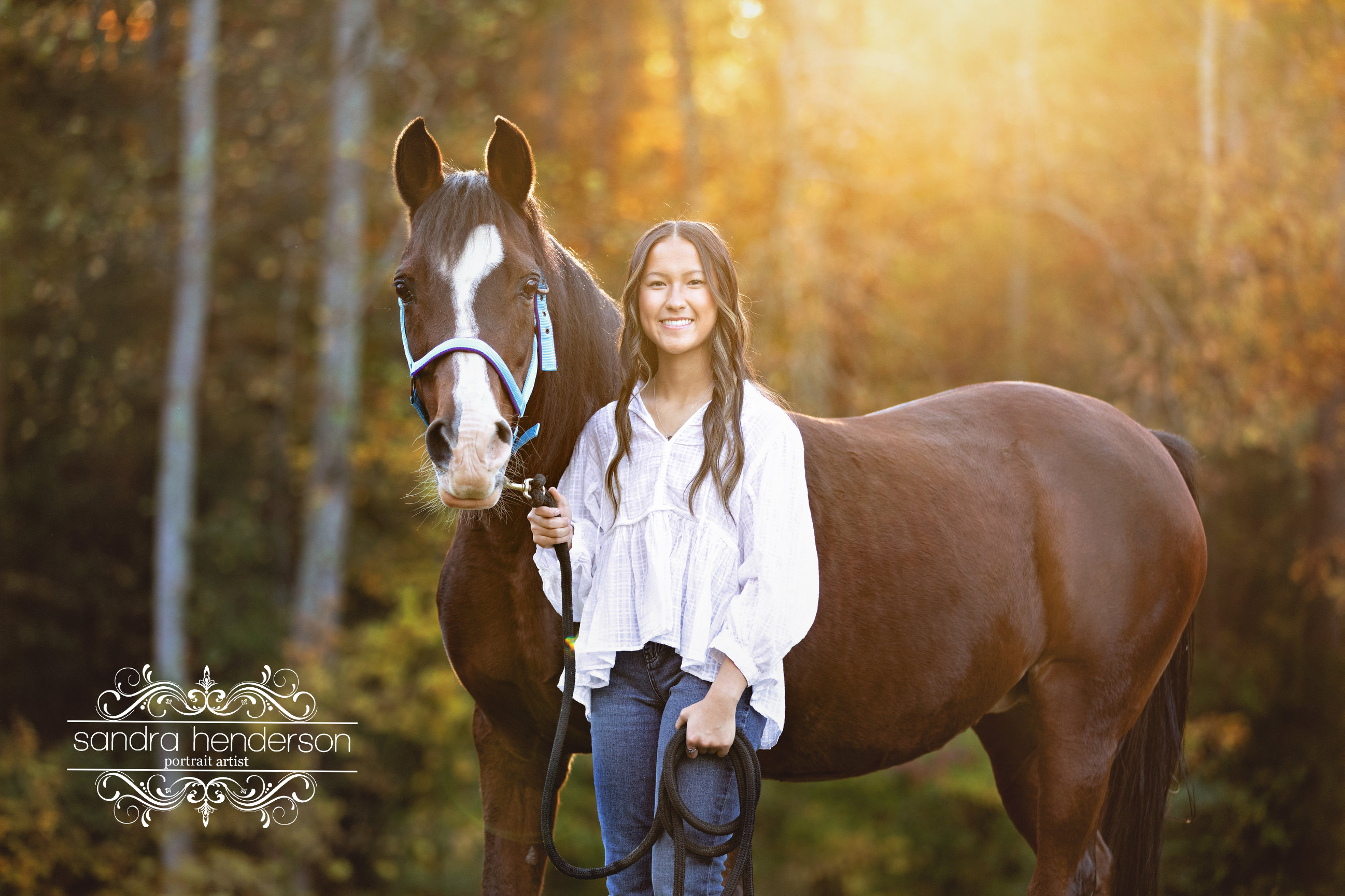 senior portraits - forbush high school - Sandra Henderson Photography