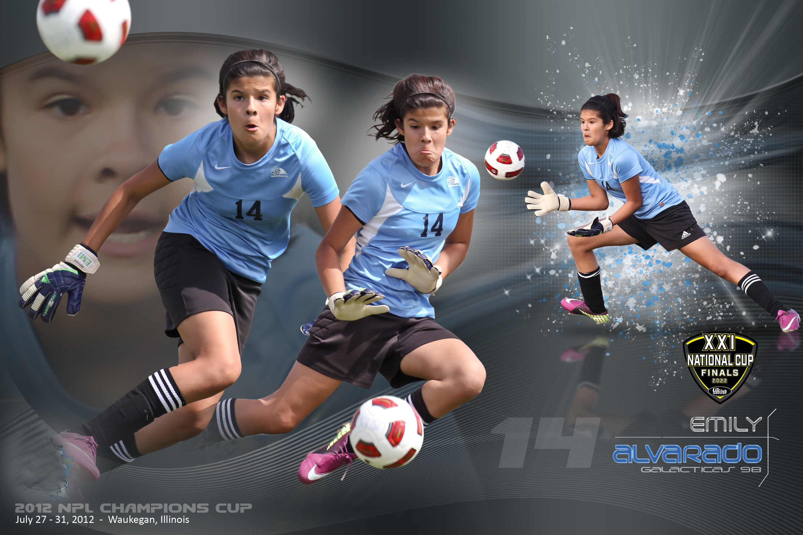 NPL Official 16 x 20 Tournament Poster - National Sport Photo