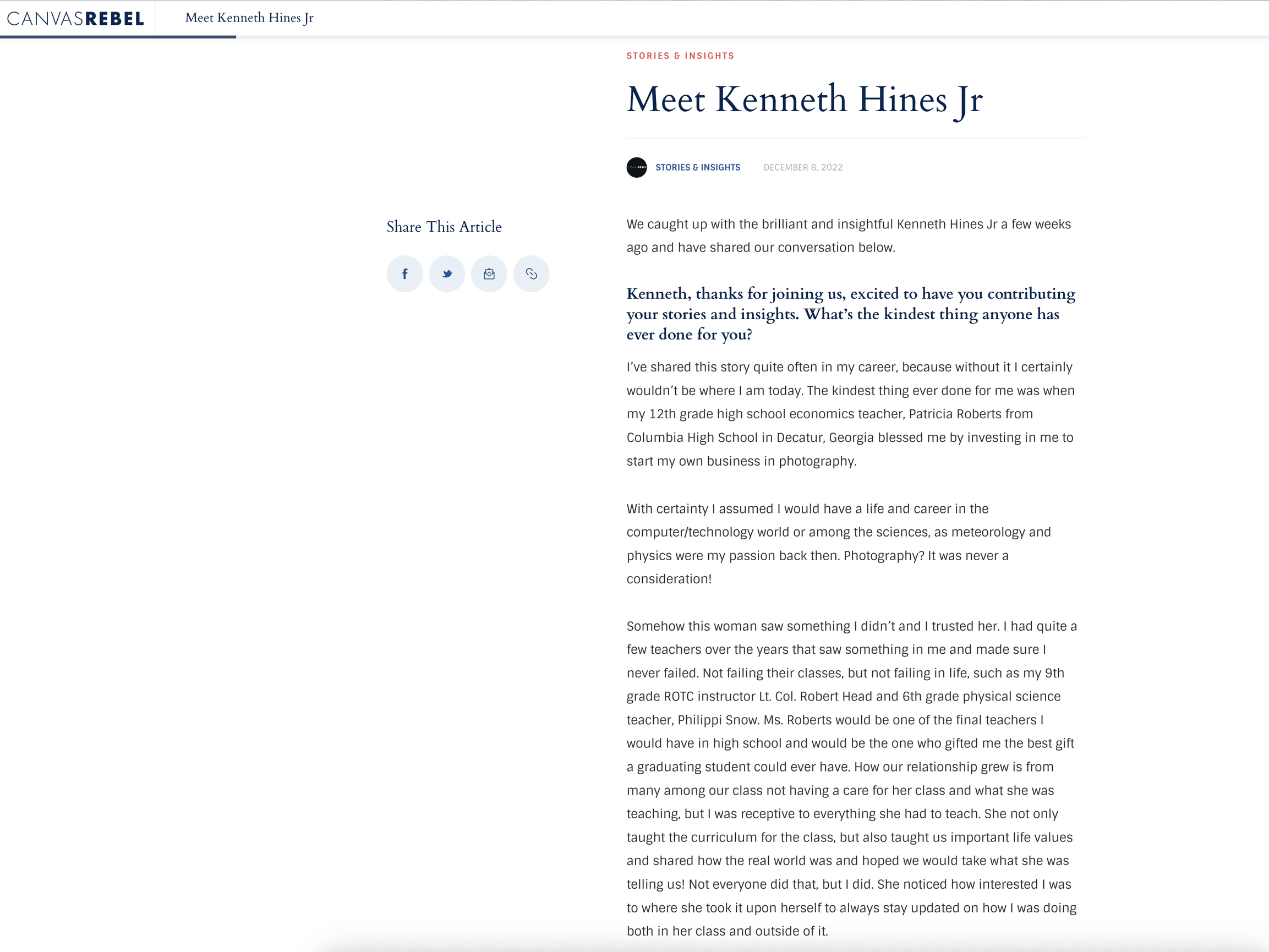 ABOUT - Professor Hines - ZEISS Ambassador & Adobe Lightroom Partner