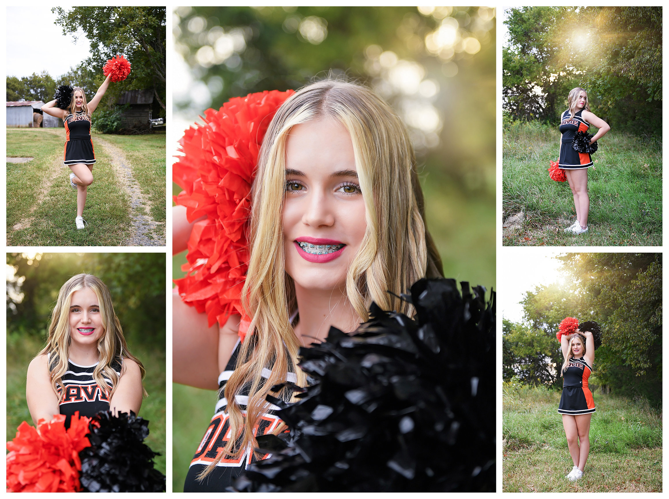 Cheerleading Mini Sessions in Mocksville, NC