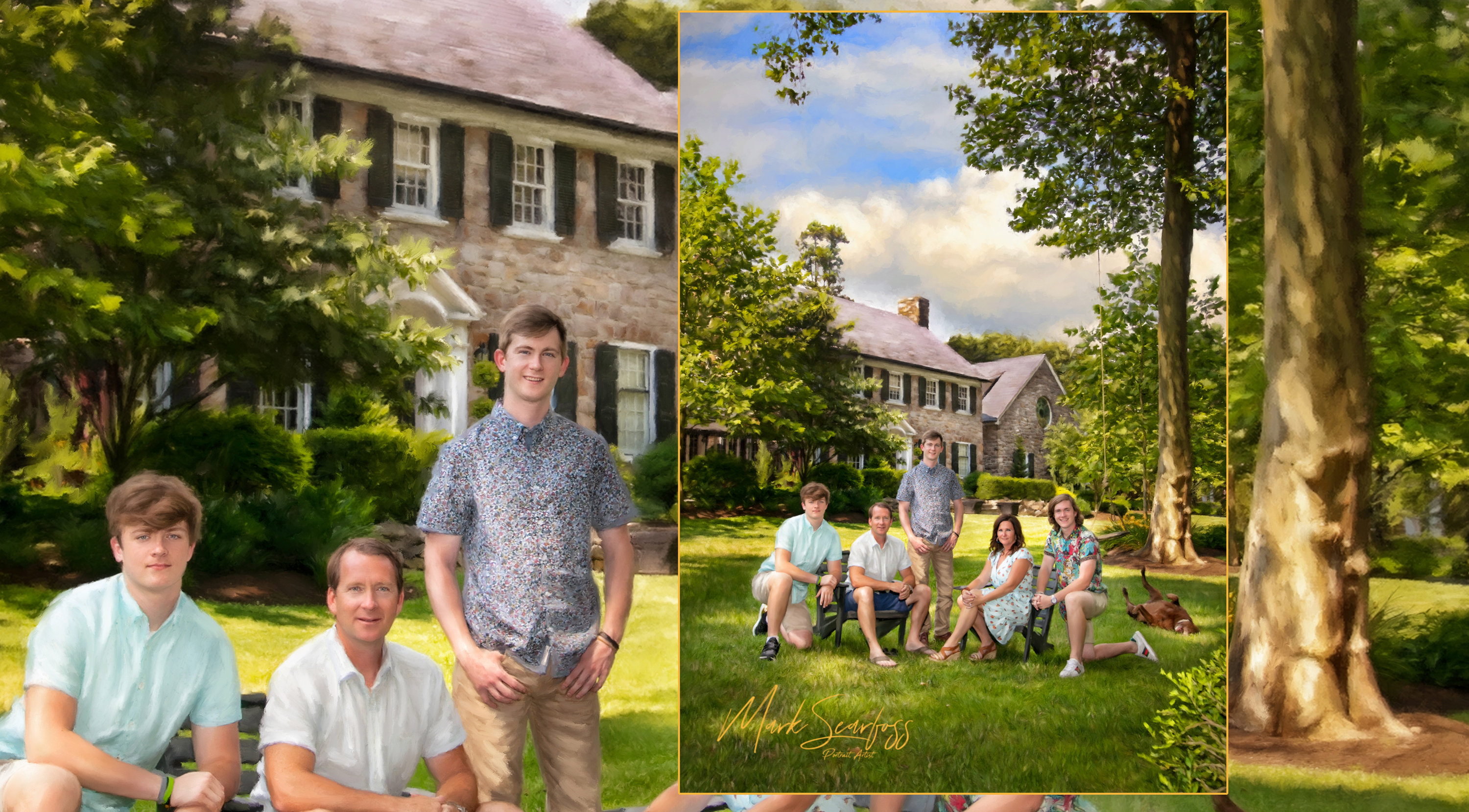 The Searfoss Painted Portrait - Searfoss Photography