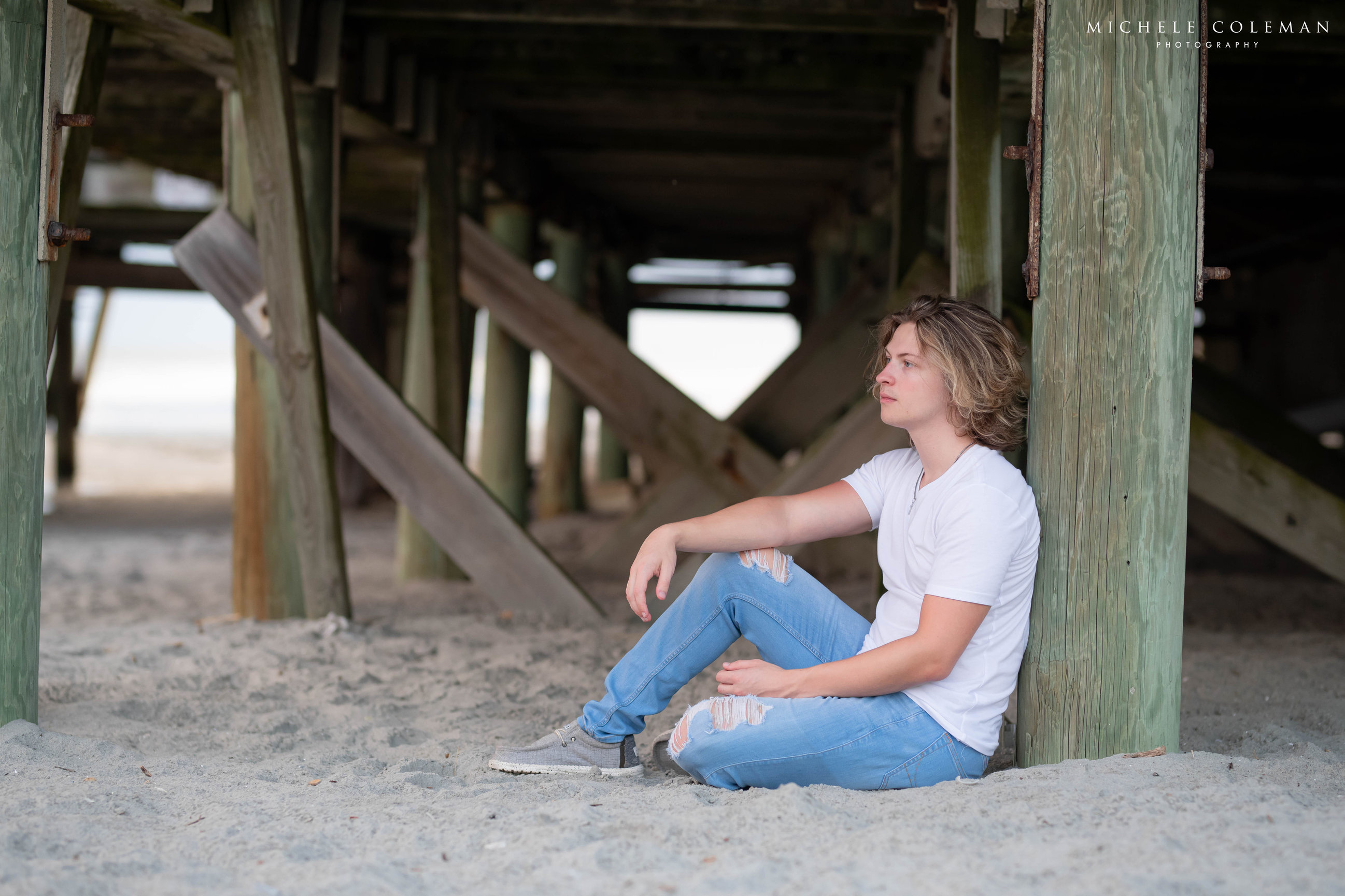 North Myrtle Beach High School Senior Pictures with Brayden - Michele ...