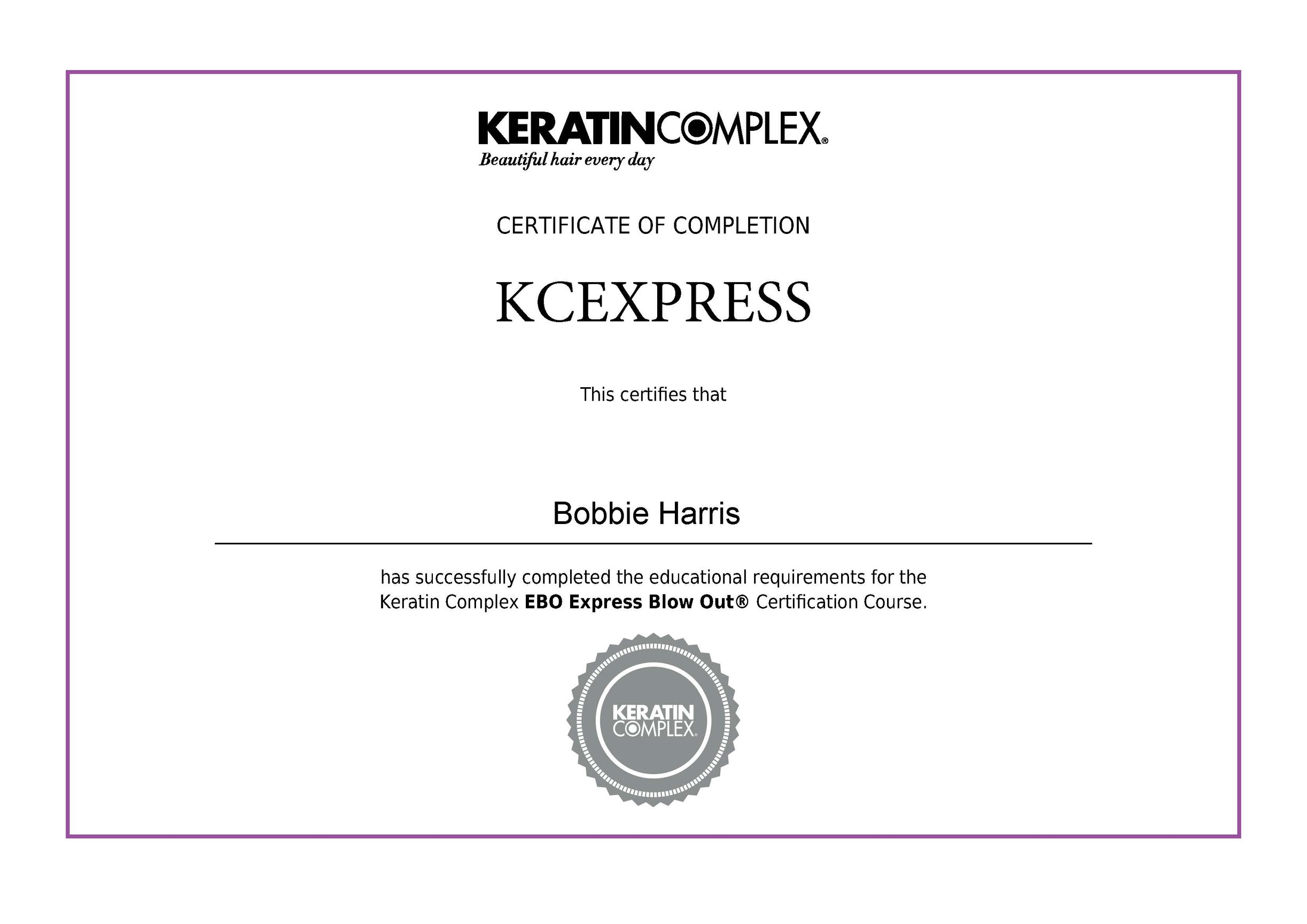 Congratulations to Bobbie Harris! - Bella Salon and Spa