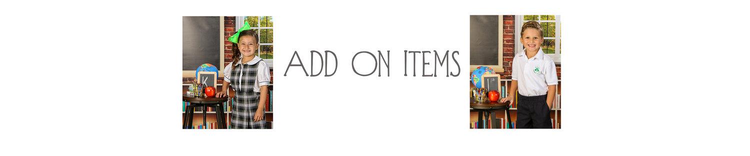 ADD ON ITEMS - Modern Designs Photo