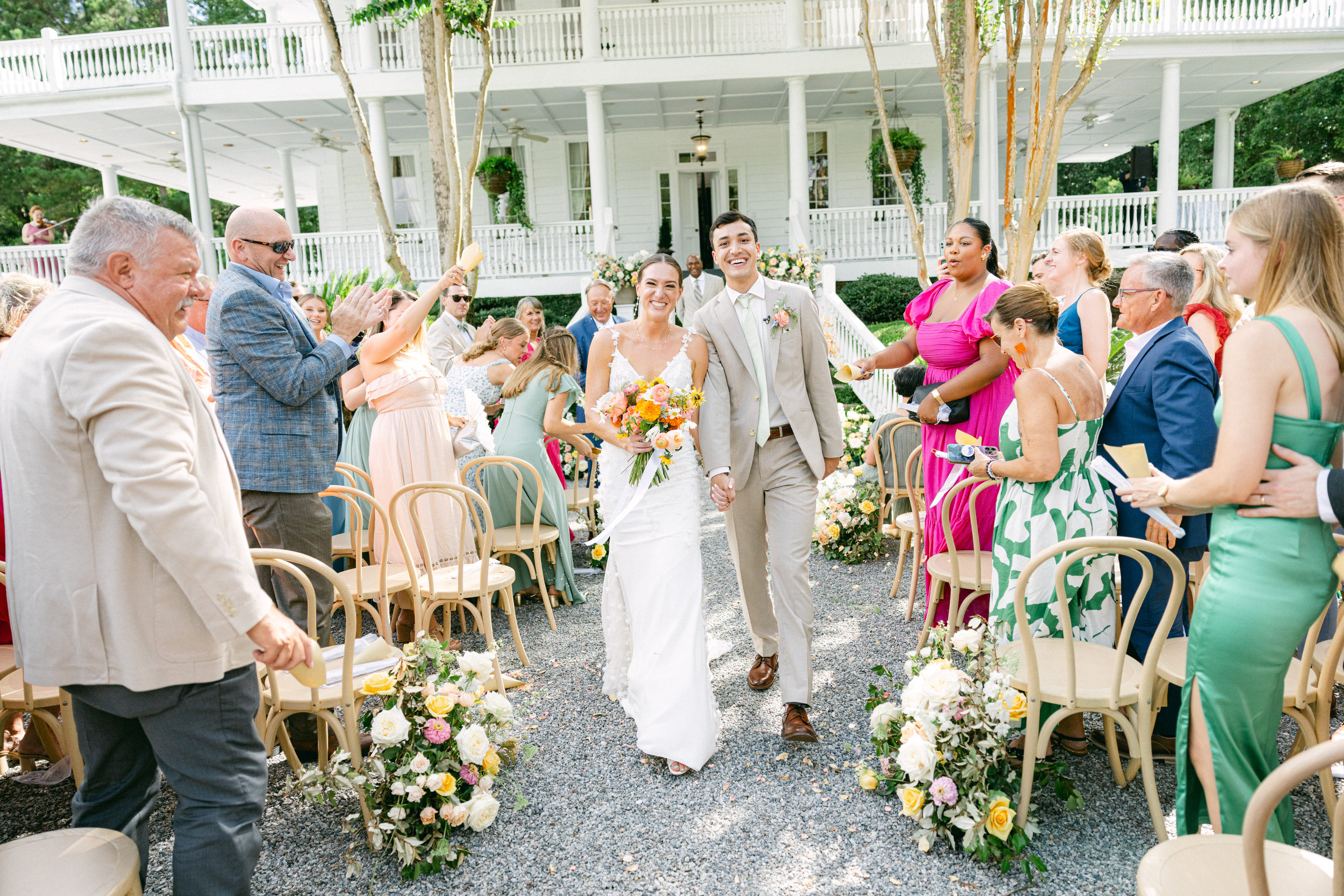 Old Wide Awake Summer Wedding - Ava Moore Photography
