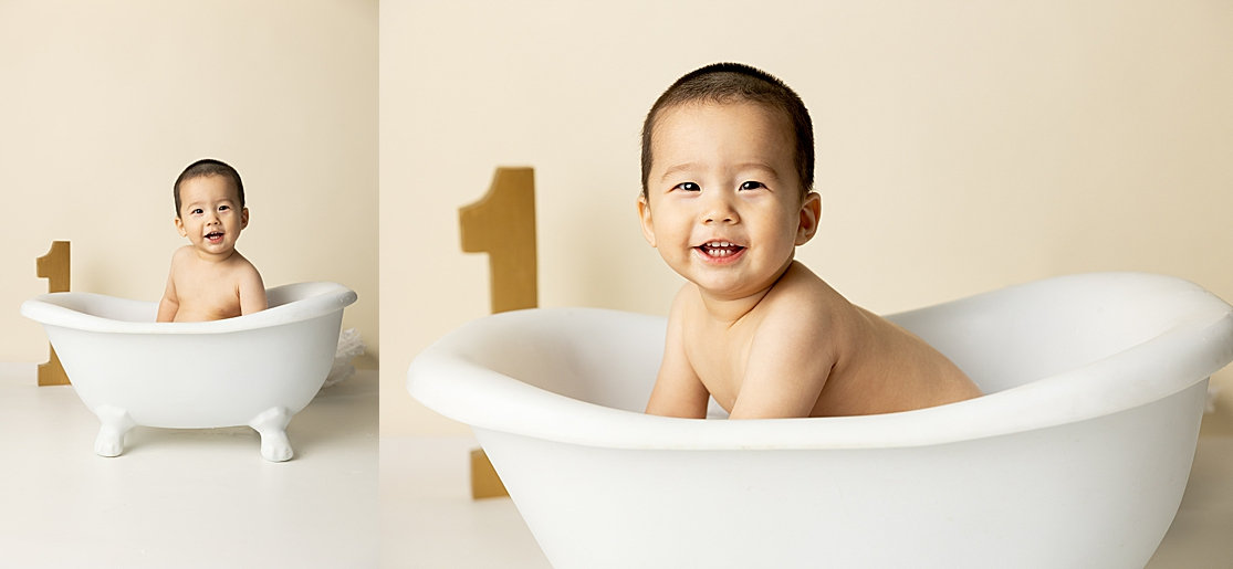 Aiden turns One - Winnipeg Baby Photography - Sunny S-H Photography