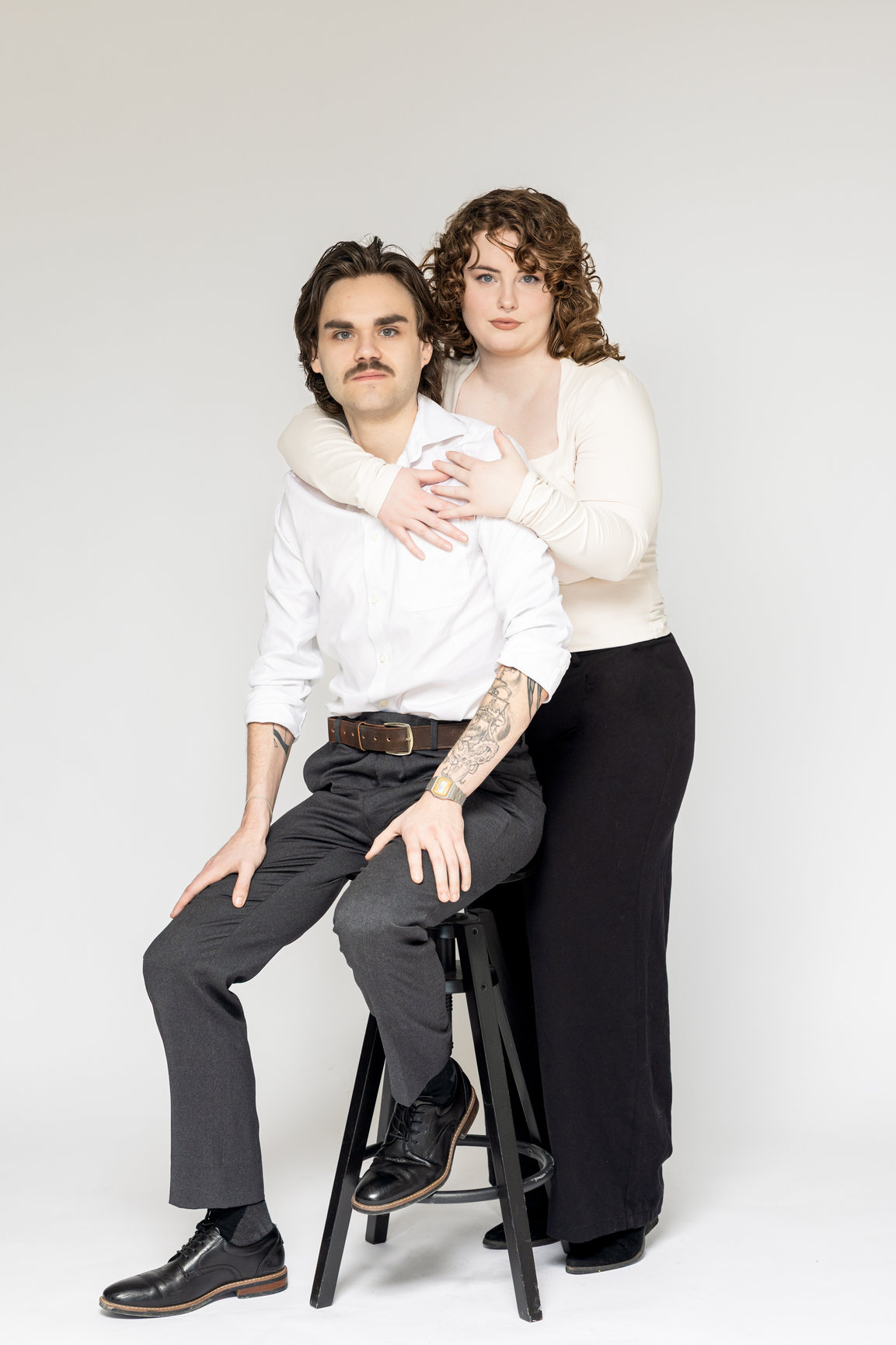 Editorial Studio Couples Portraits - Winnipeg Photographer - Sunny S-H ...
