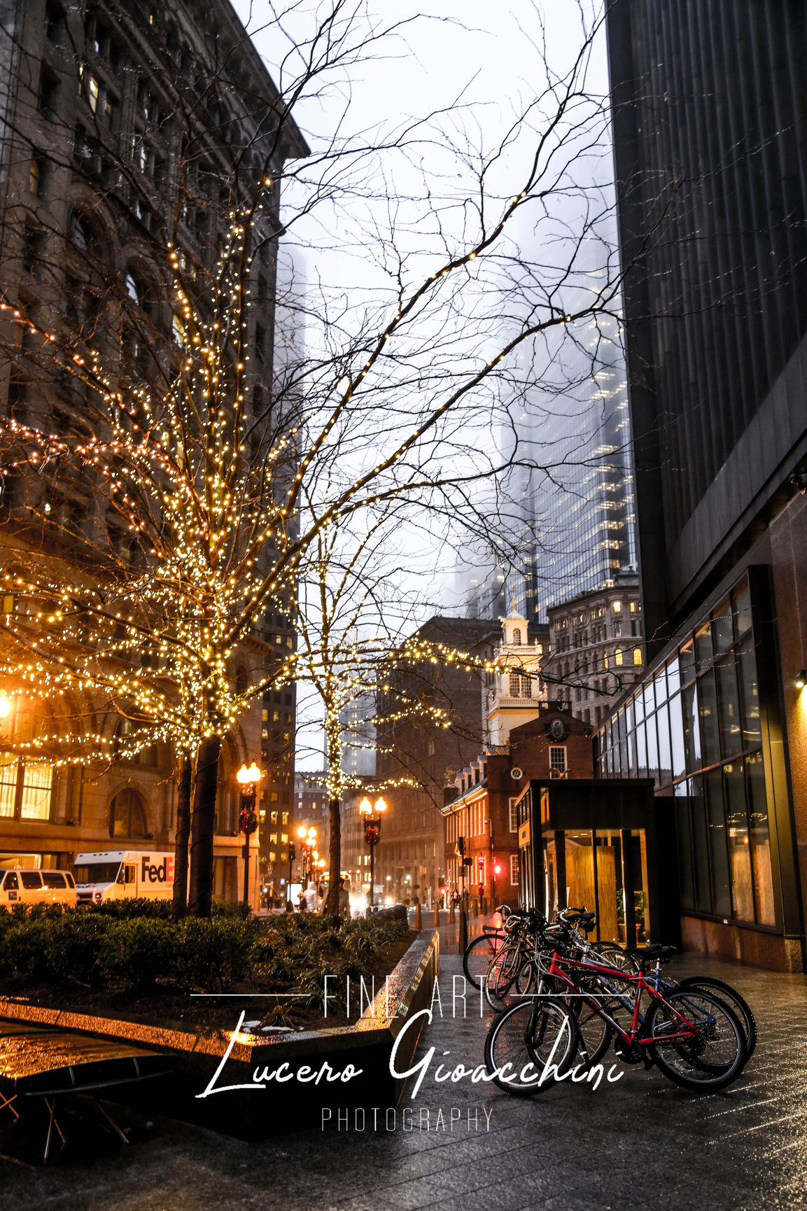 “Lights of Boston at Night” - LuceroGioacchiniPhotography