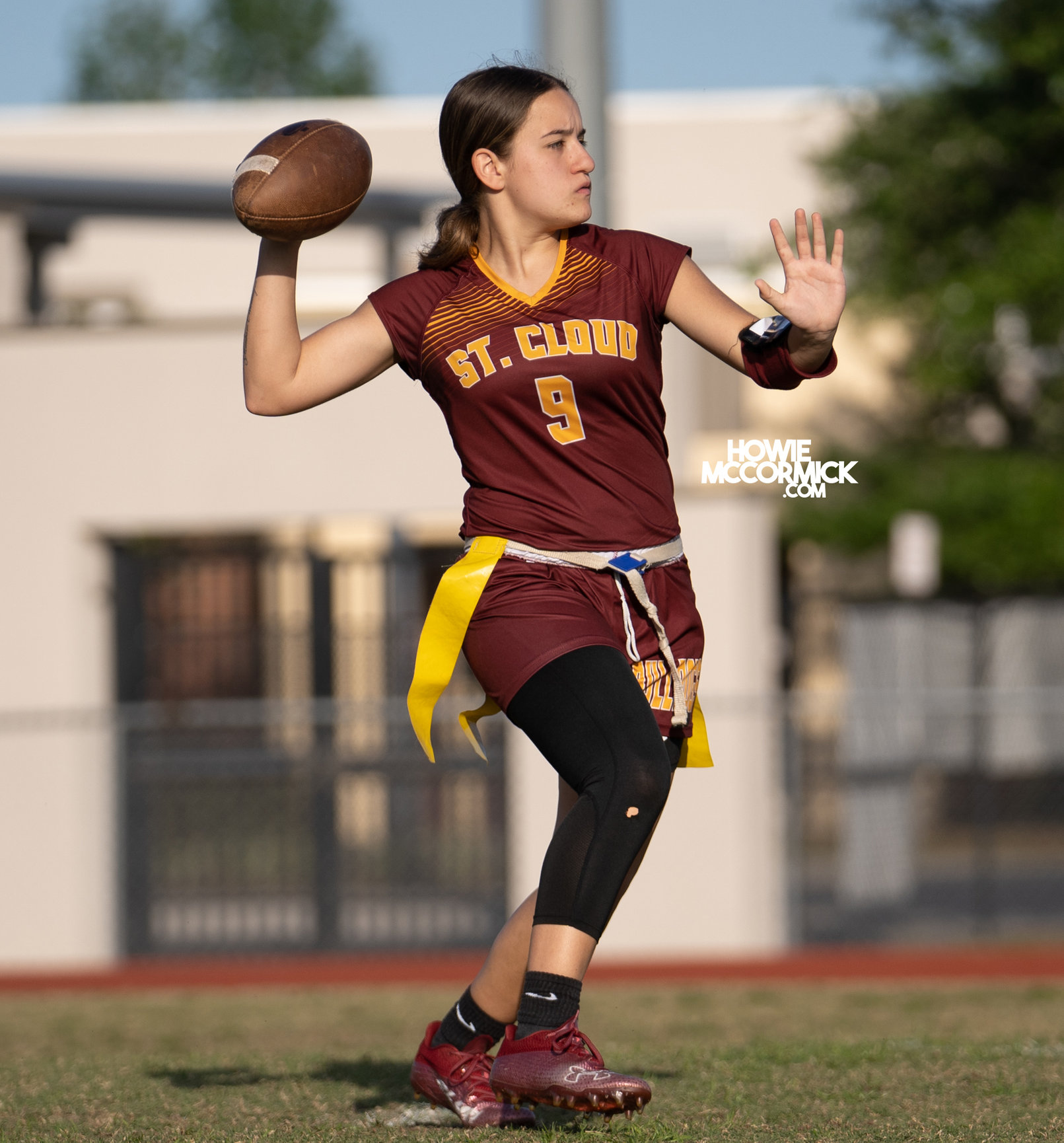 Trinity Catholic at St Cloud Flag Football - Howie McCormick Photography