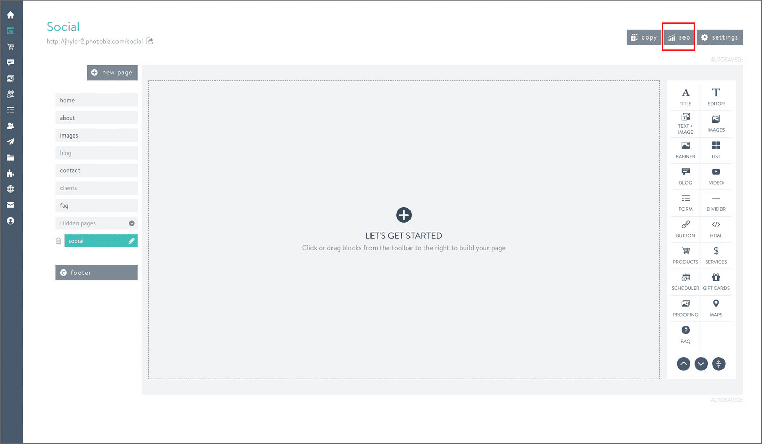 How to Create a Linktree Style Website Landing Page - PhotoBiz ...