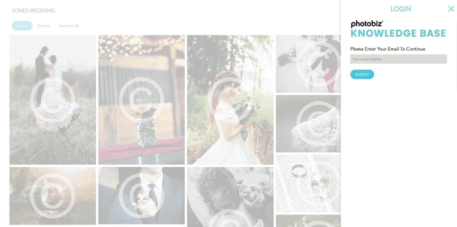 How Can My Customers Purchase From Their Client Galleries Events? - PhotoBiz Knowledge Base