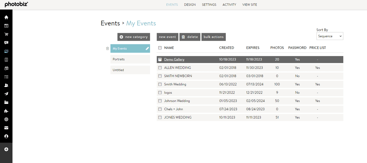 How can I create additional galleries in a Client Galleries event ...