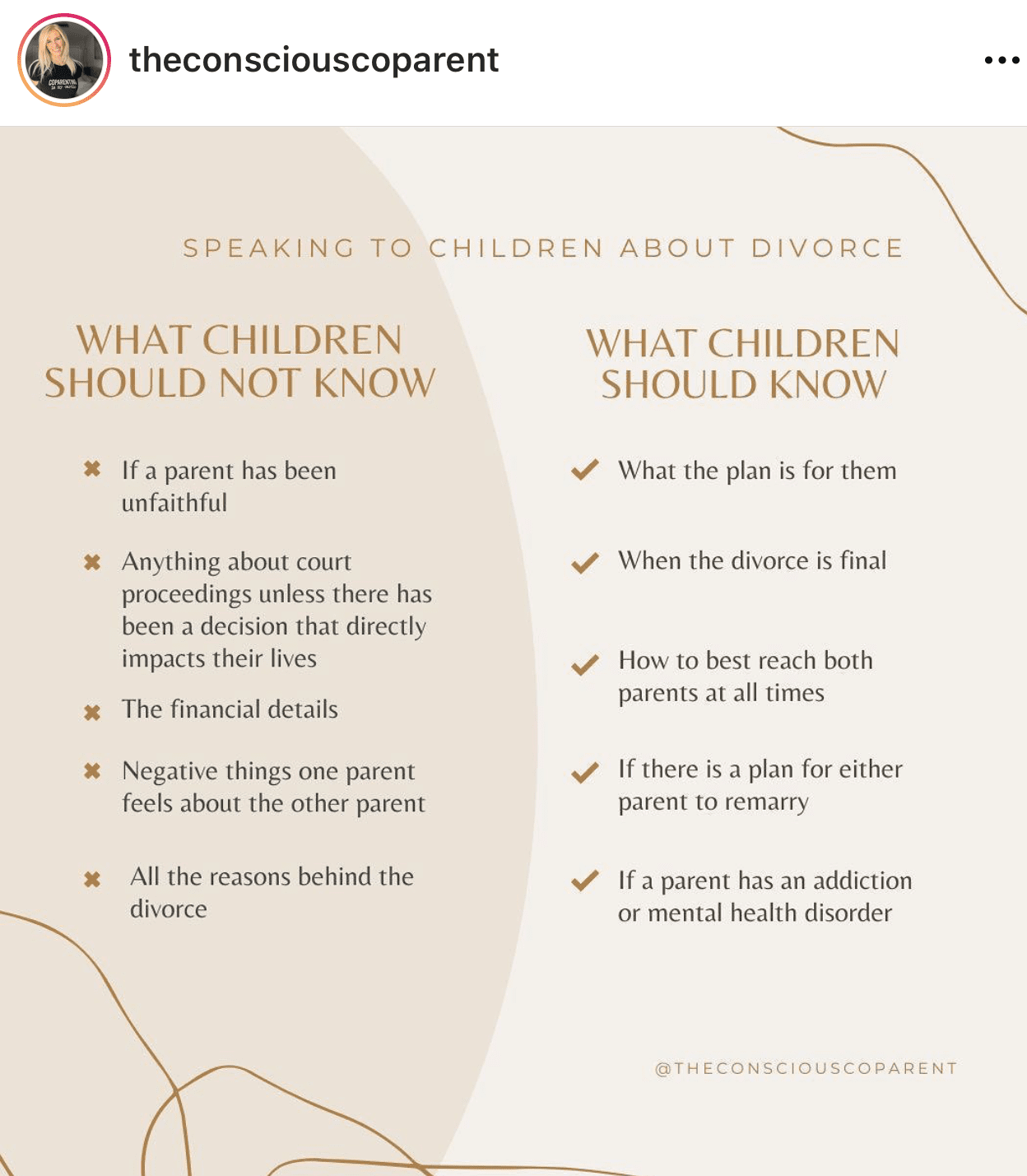 Speaking To Children About Divorce