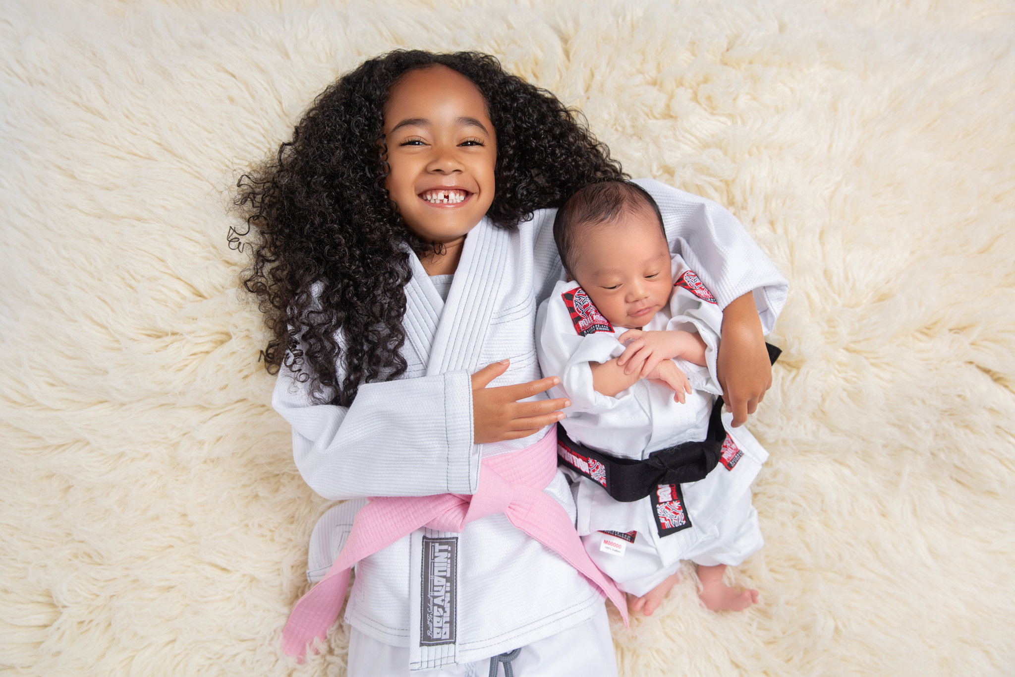 Tavish's Jiu Jitsu and Ocean Themed Newborn Session