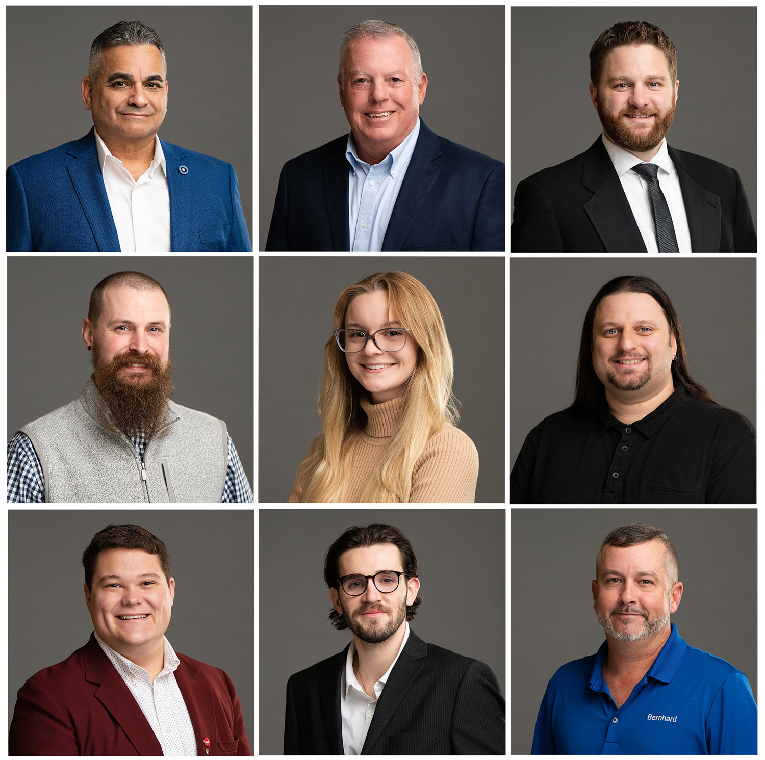 Team Headshots On-Location In Durham - Amy Stern Photography