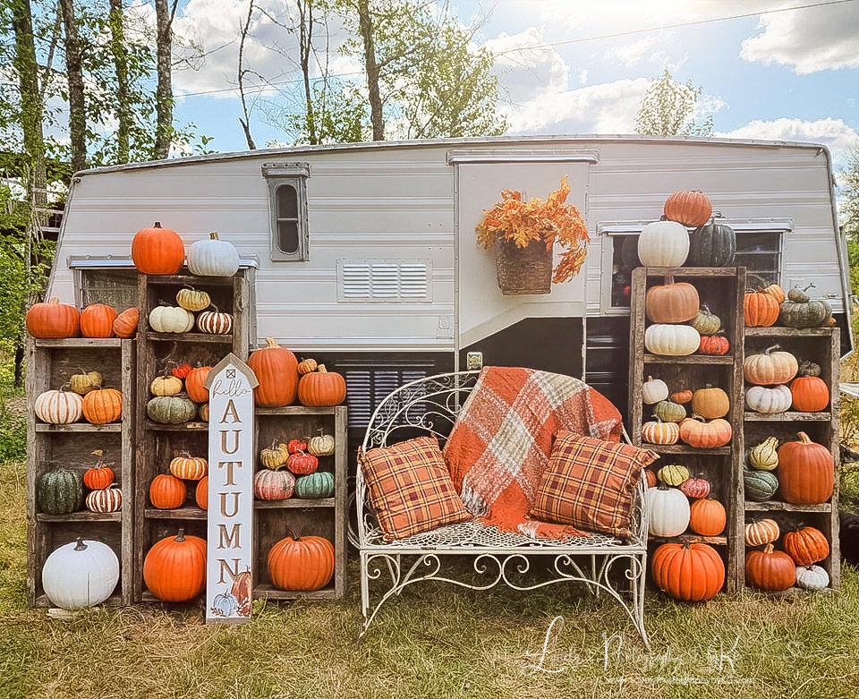 SIMPLICITY - Fall Pumpkin Camper - 350.00 - Lovely Photography by KC