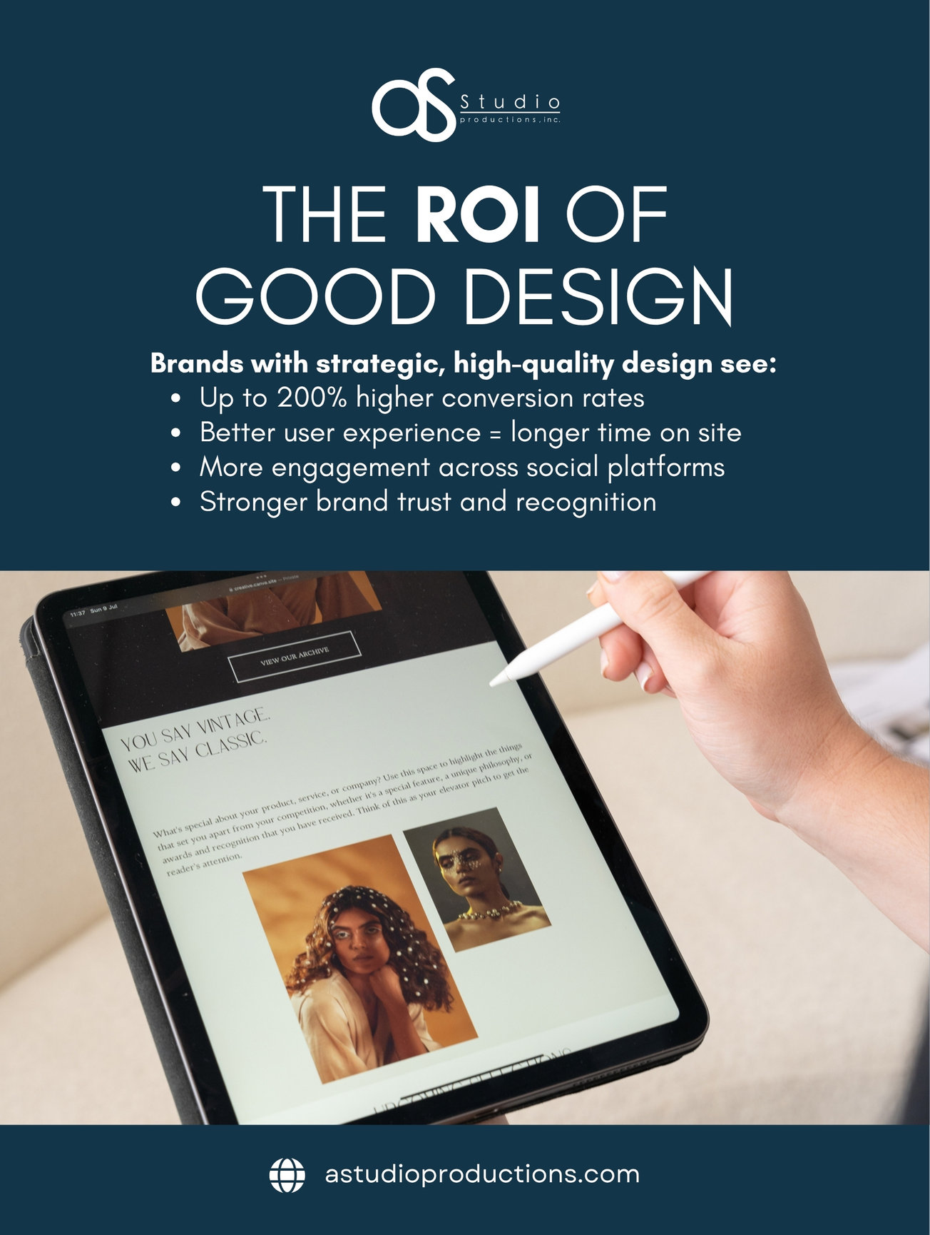 The ROI of Good Design | Astudio Productions Dallas, TX