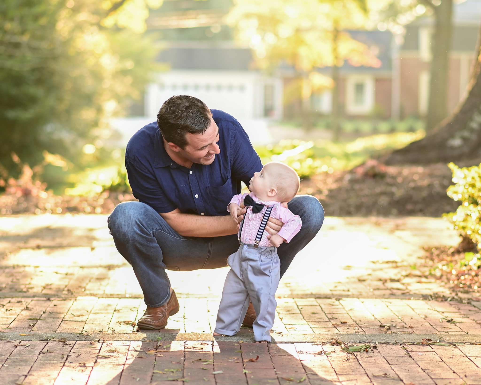 Milestone Session at sunrise with dad - Heidi Houser Photography