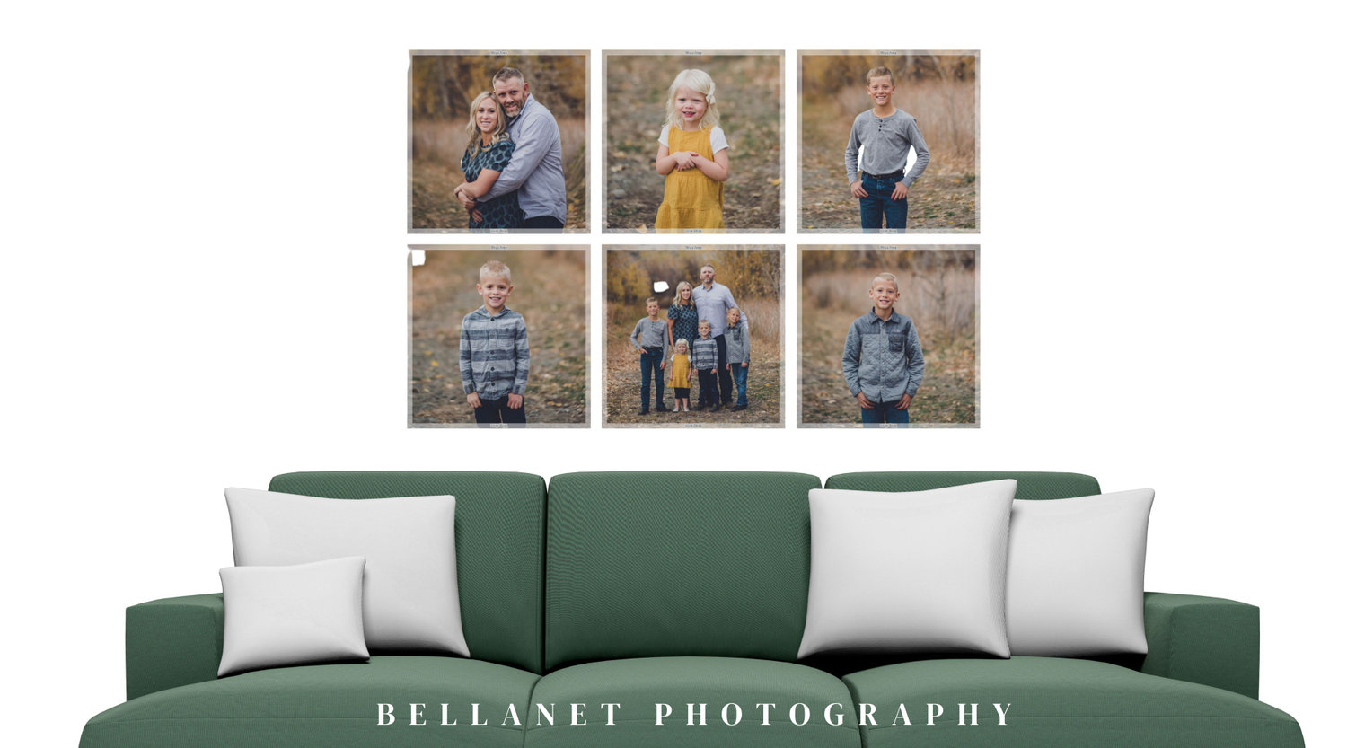 Five Gallery Wall Layout Ideas, Idaho Family Photographer
