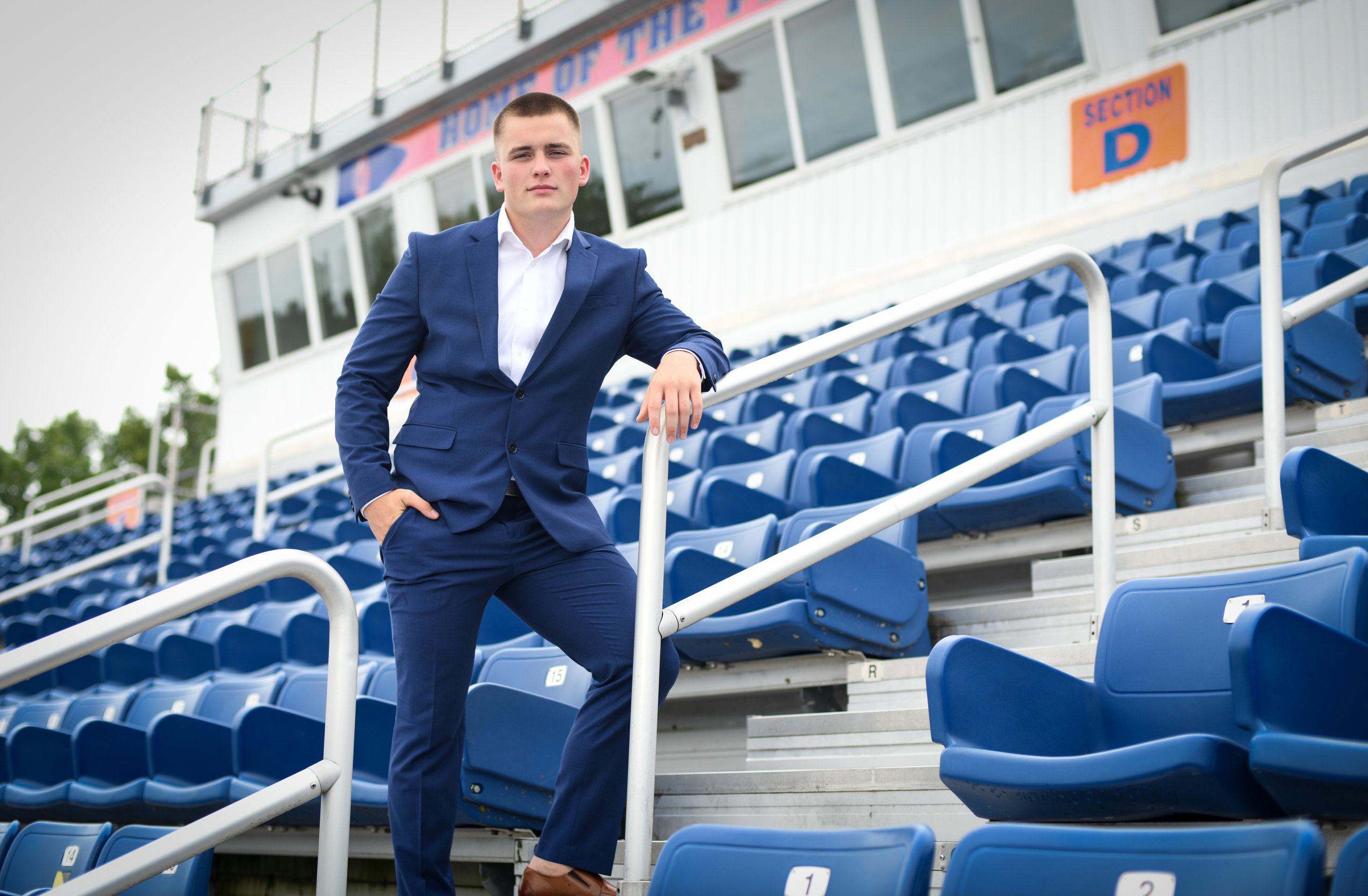 Fashion Sports Senior Session with Liam