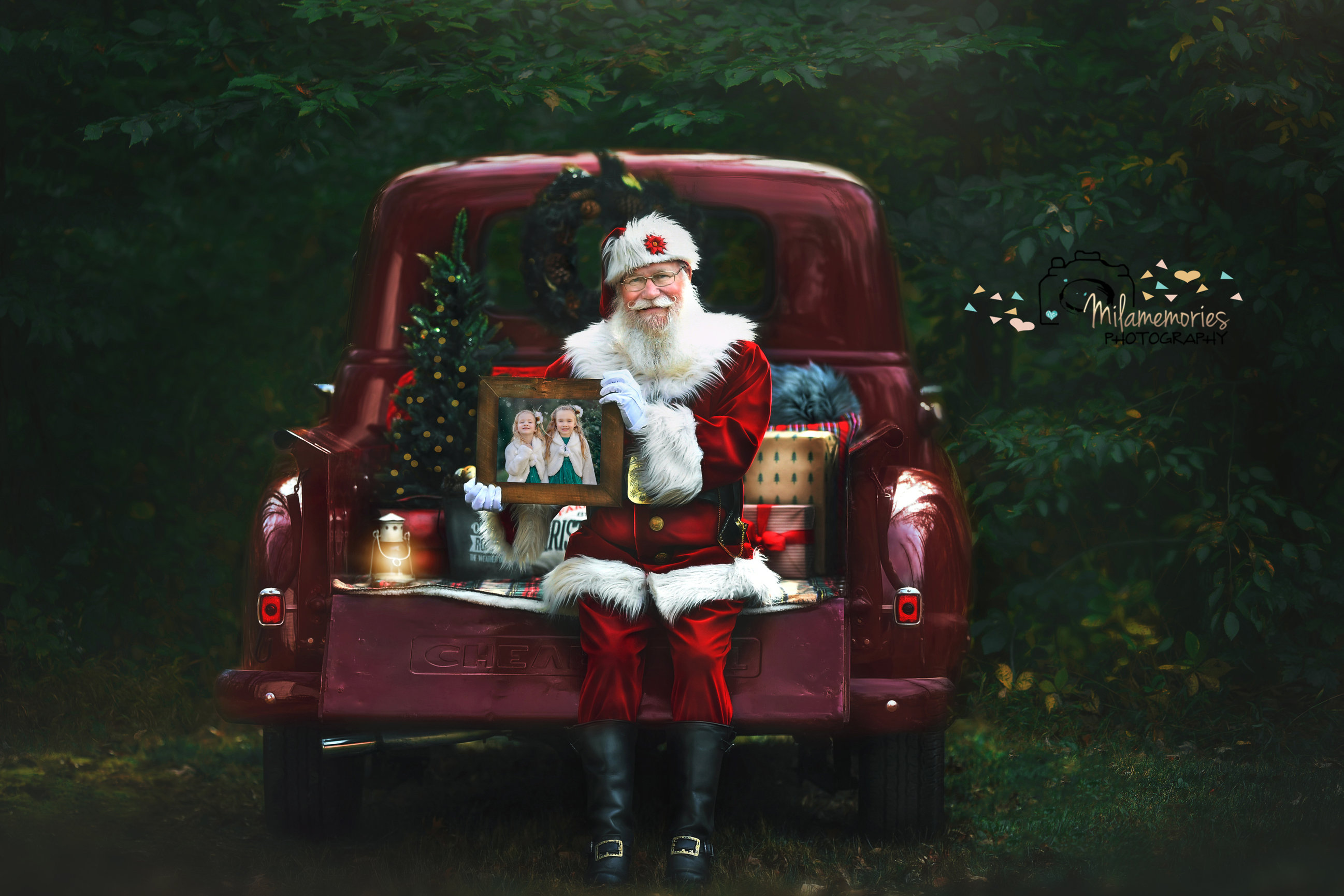 Chicago Santa - Milamemories Photography
