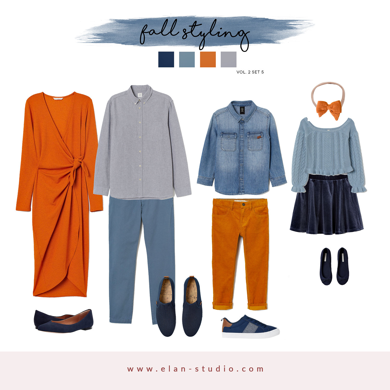 What to Wear for a Fall Photo Session, 2019 Edition - Elan Studio